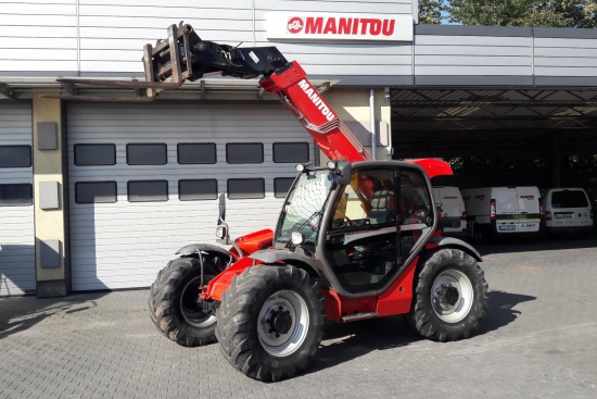Used Manitou - Used Handling Equipment : telehandler, forklift, aerial ...