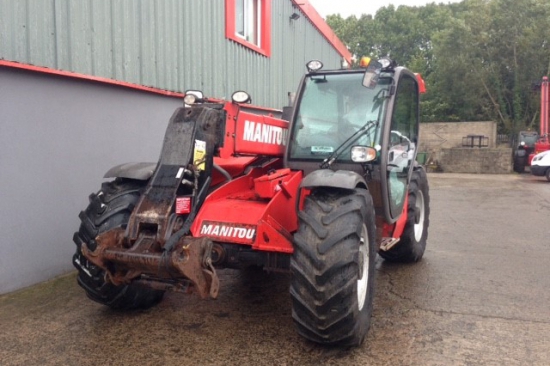 Used Manitou - Used Handling Equipment : telehandler, forklift, aerial ...